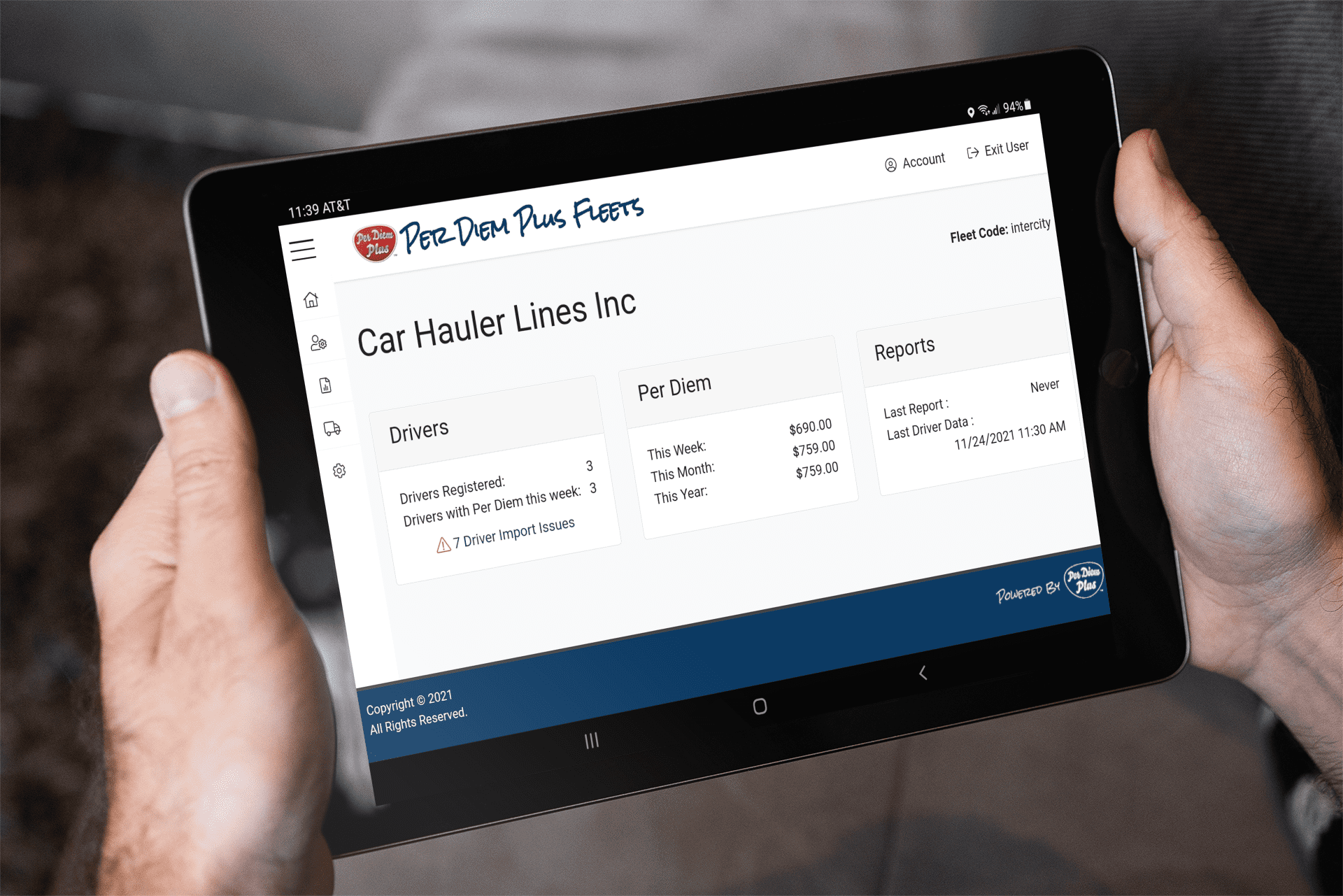 Per Diem Plus - Data Law - Per Diem Plus