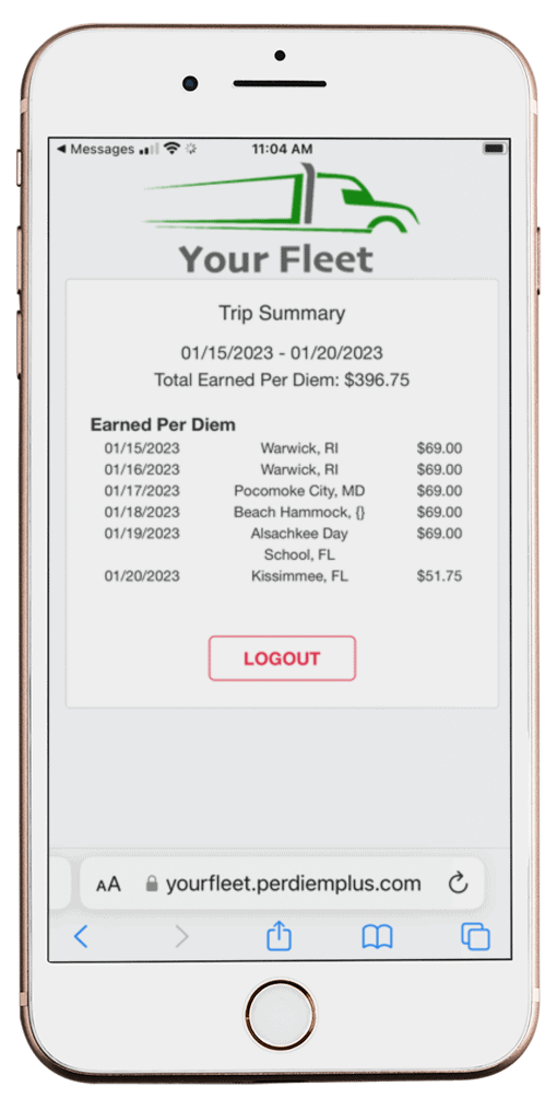 Per Diem Plus Releases Samsara Driver App - Per Diem Plus